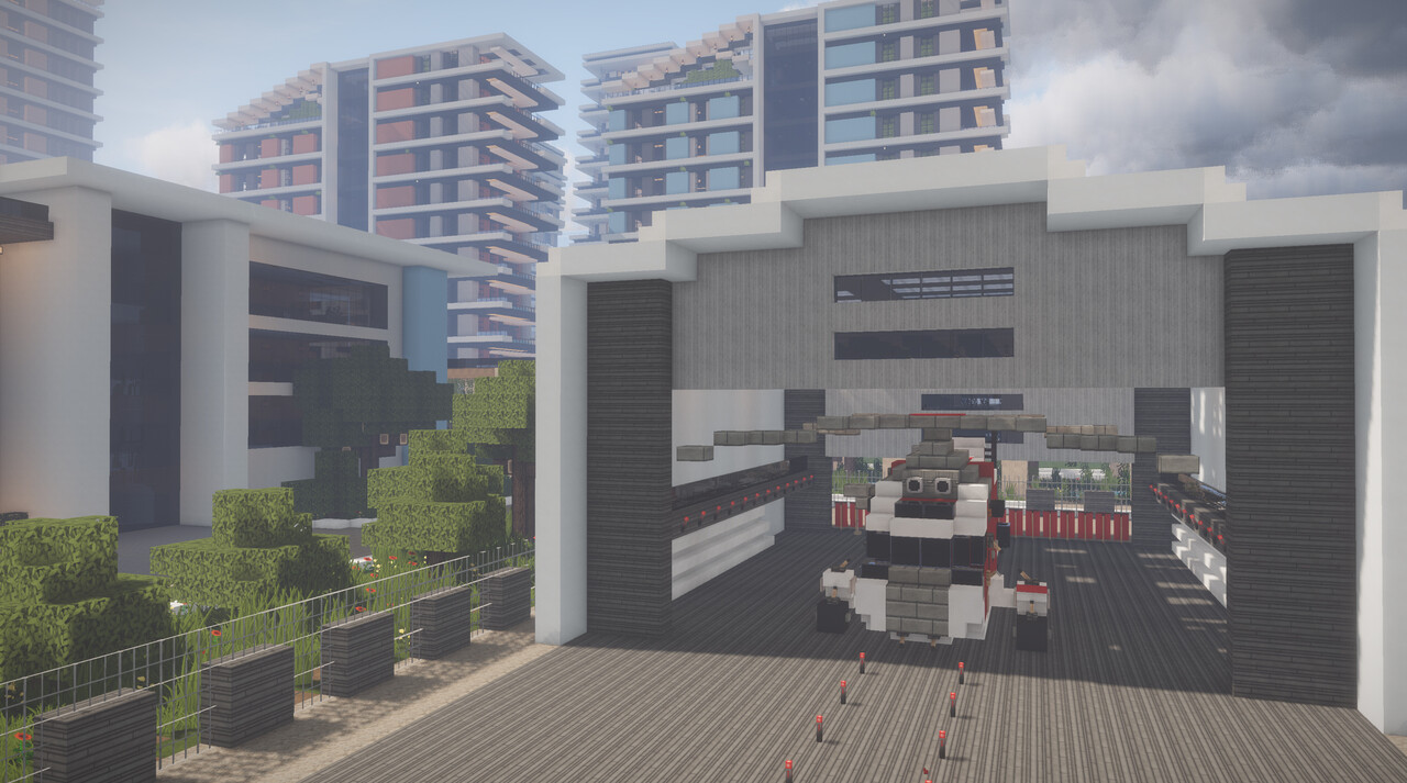 Hospital / Rescue Helicopter Service Minecraft Map