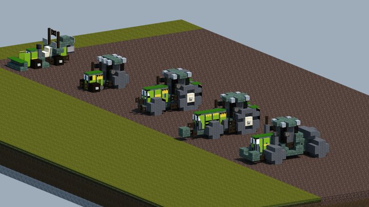 John Deere tractor pack [With Download] Minecraft Map
