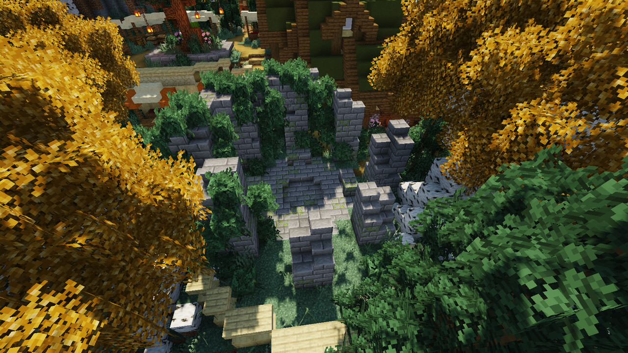 Wood Elven City Minecraft Map