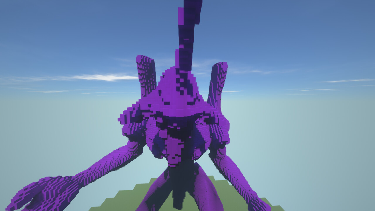 Neon Gensis - Evangelion - Unit 01 Minecraft Map