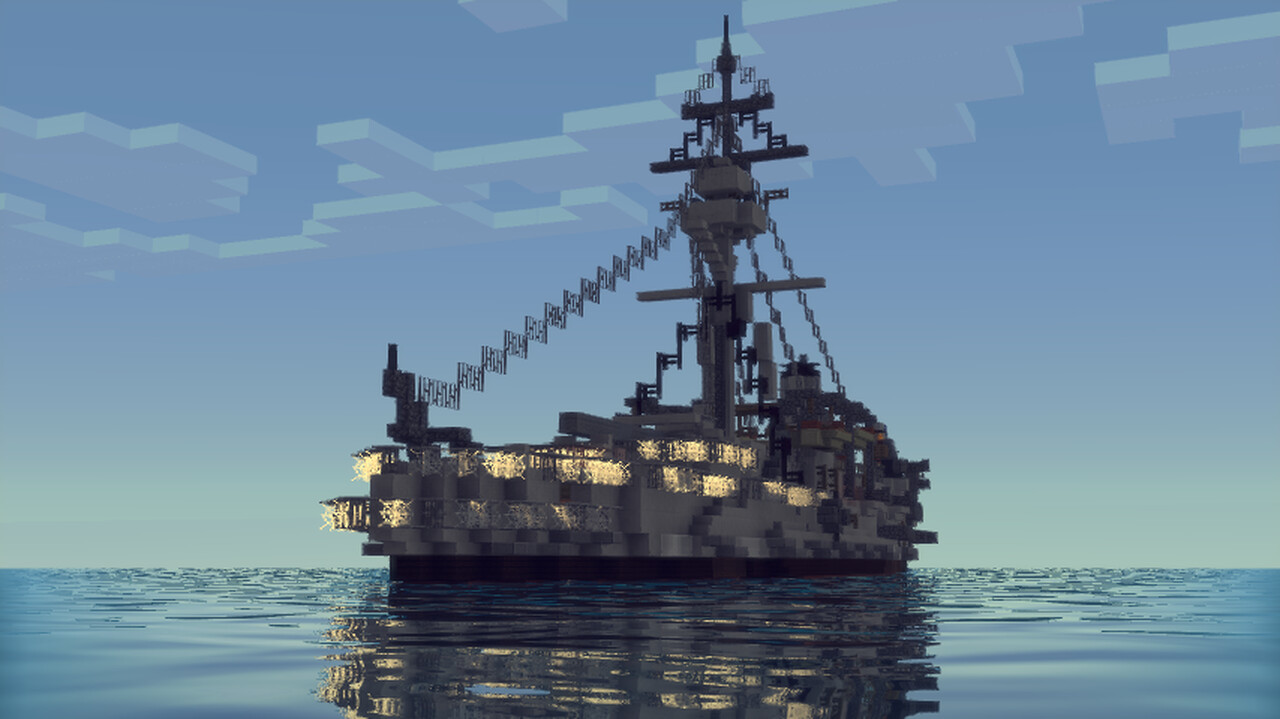 A Protected Cruiser Minecraft Map