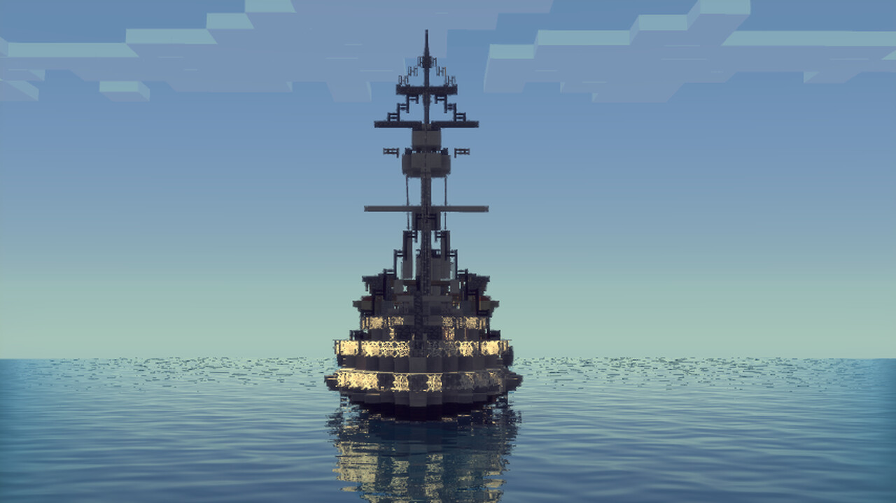 A Protected Cruiser Minecraft Map