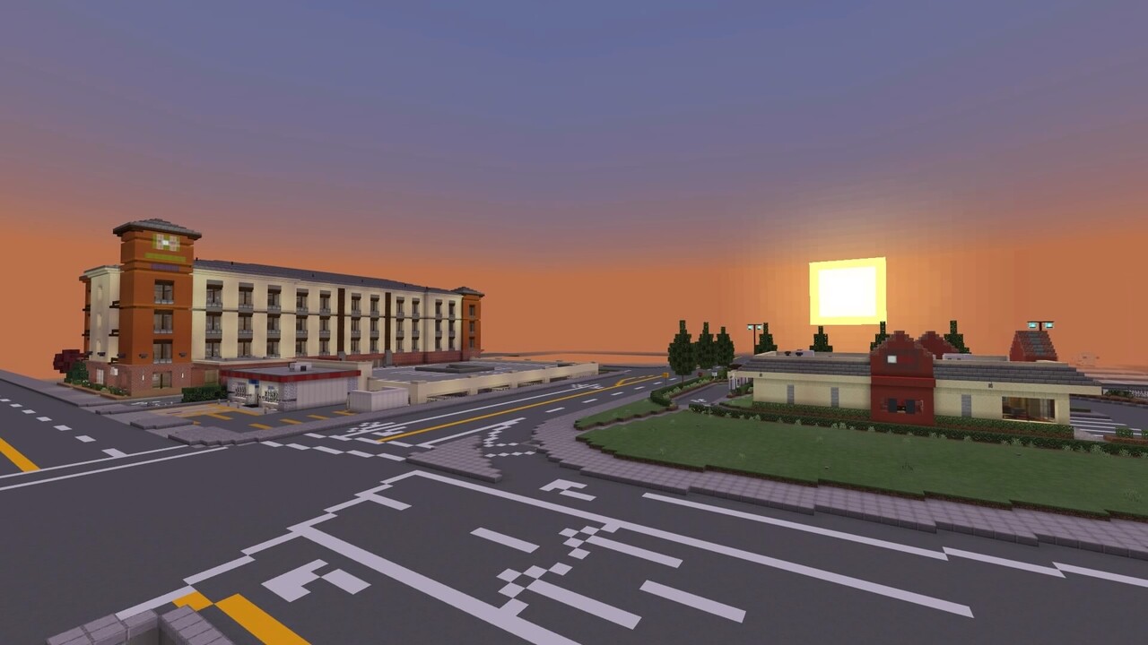 Minecraft Blocksburg - Realistic Massive city World Minecraft Map