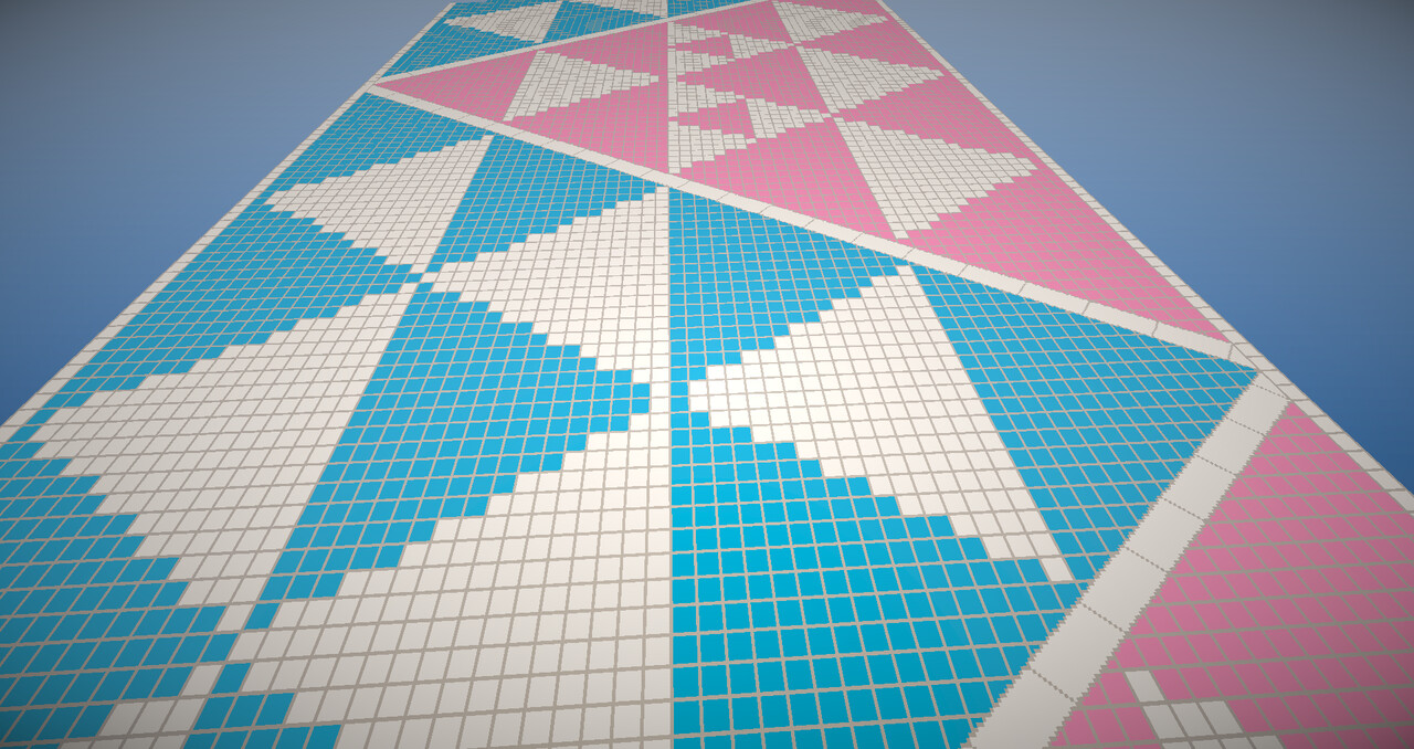Floor Tiles Design Minecraft Map