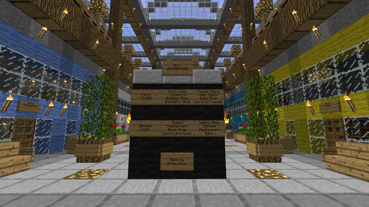 My Minecraft Server Town Minecraft Map