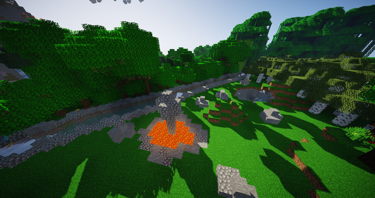 Custom Biome Survival Minecraft Map