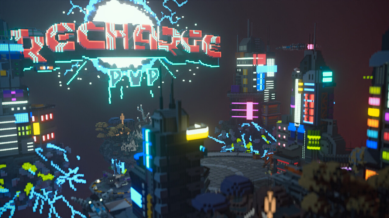 The Neon Colony Minecraft Map