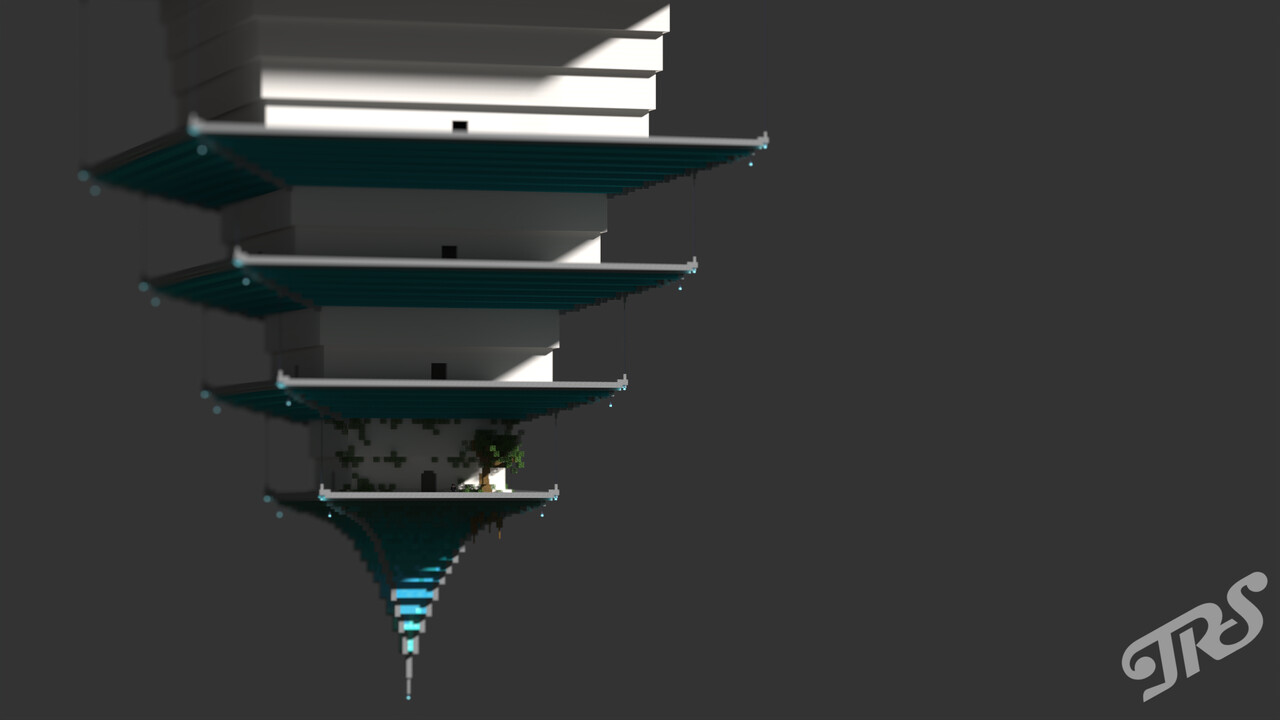 Hanging Temple Minecraft Map