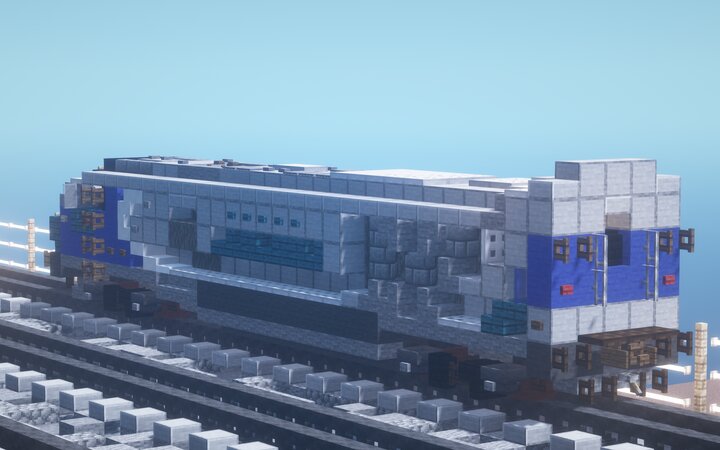 Amtrak Siemens Charger SC-44 Minecraft Map