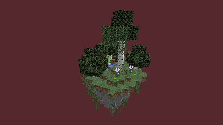 Skyblock Start Island Minecraft Map