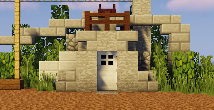 Jurassic Park 1993 Maintenance Shed Minecraft Map