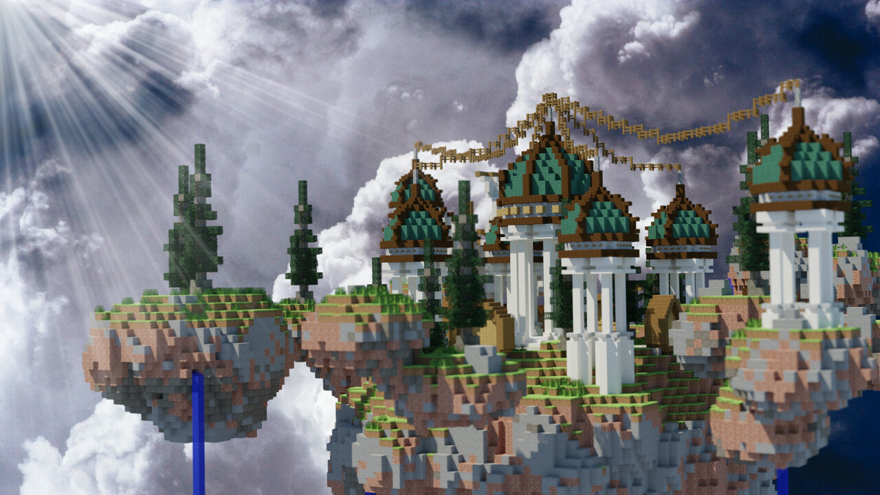 Medieval Fantasy Server Spawn Minecraft Map