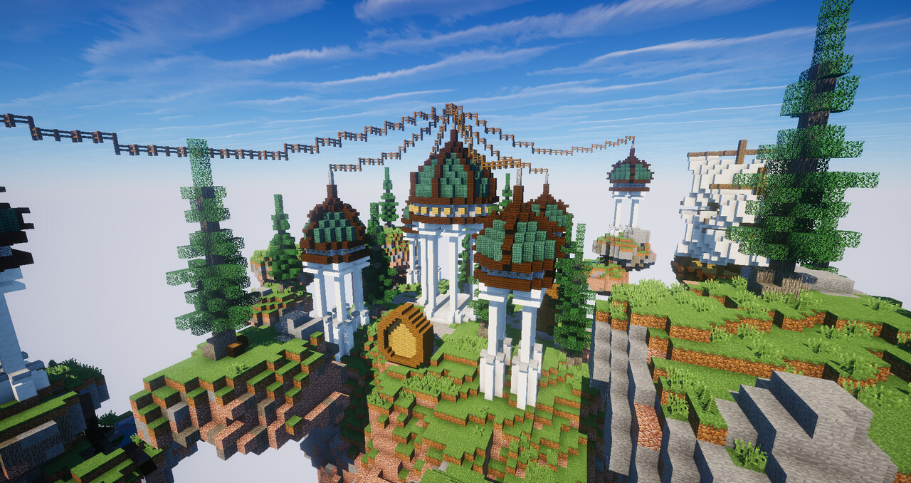 Medieval Fantasy Server Spawn Minecraft Map
