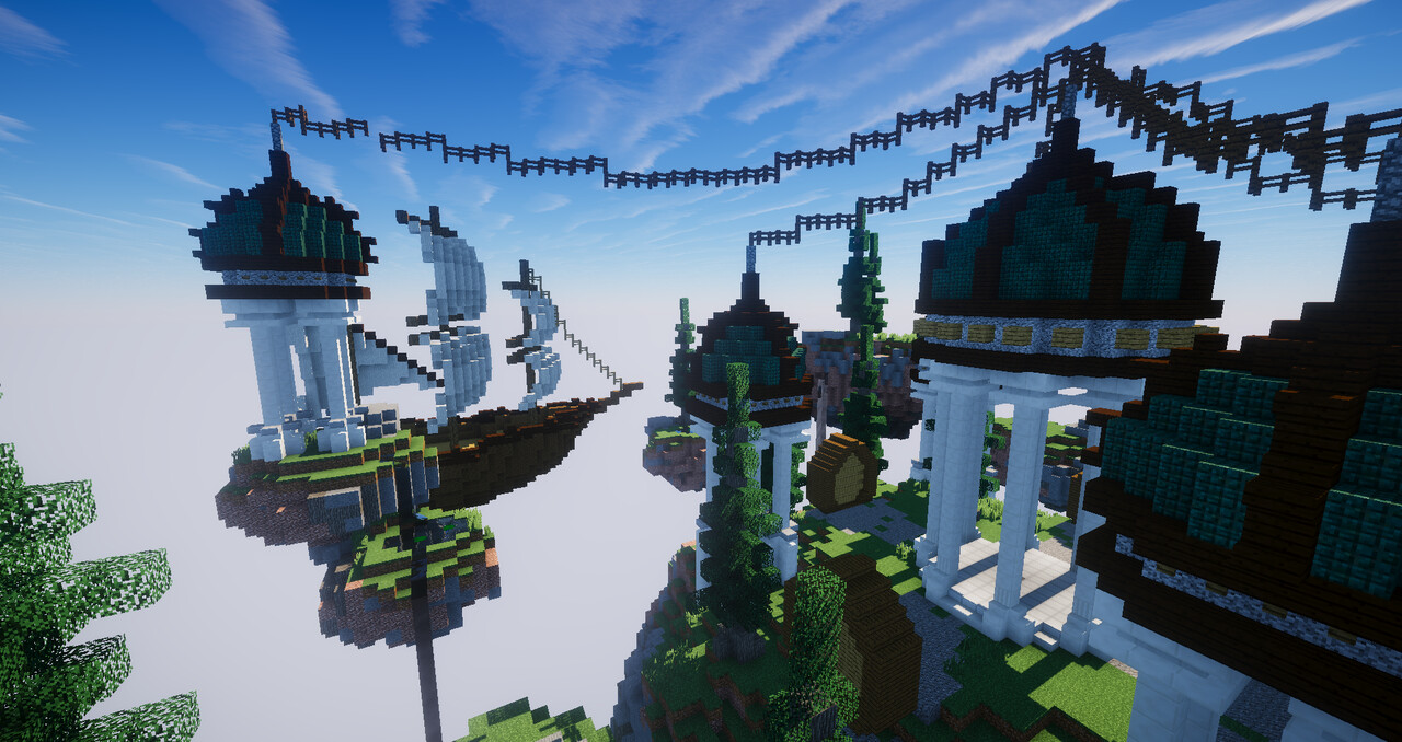Medieval Fantasy Server Spawn Minecraft Map