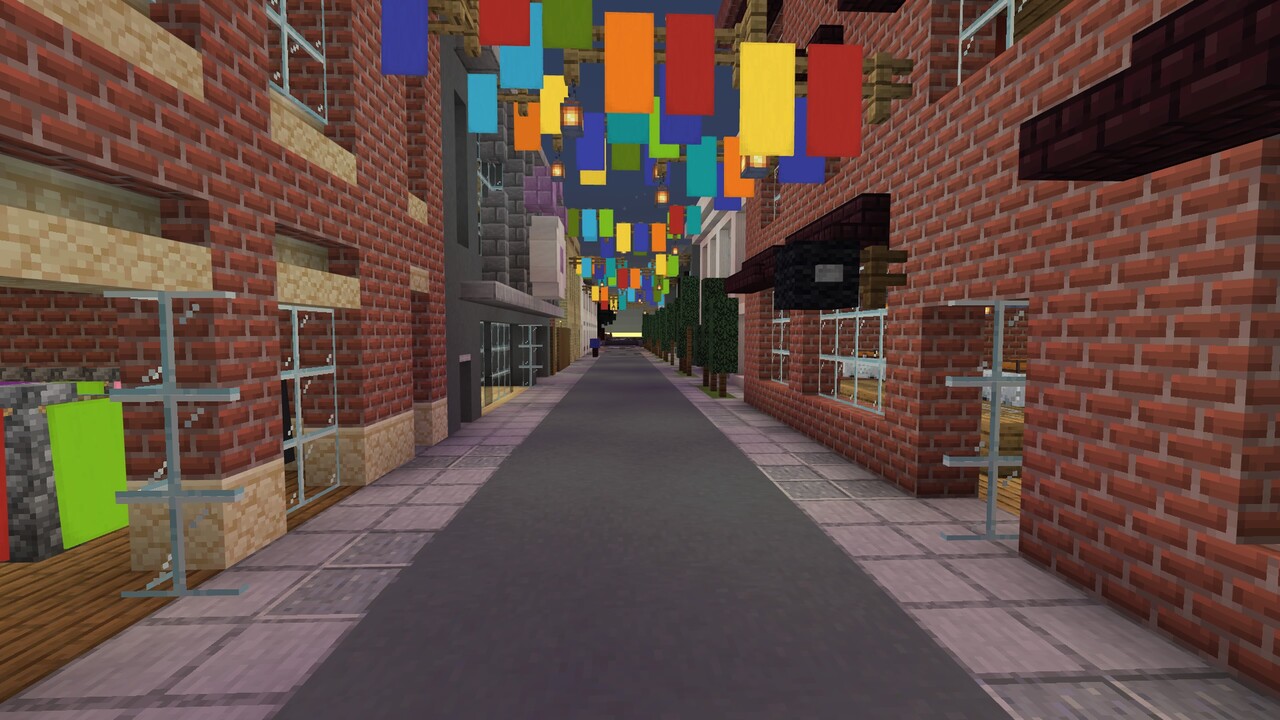 Skyline of the city Minecraft Map