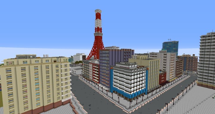 Tokyo Inspired City 1 Minecraft Map