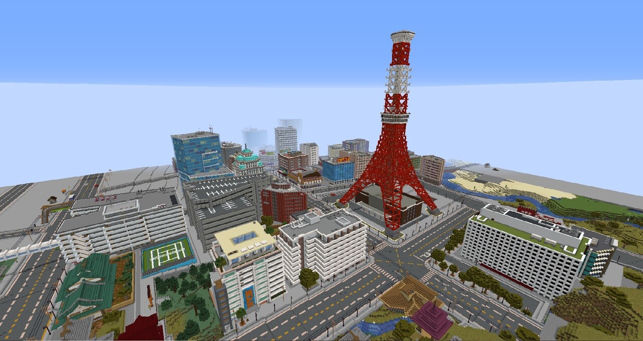 Tokyo Inspired City 1 Minecraft Map