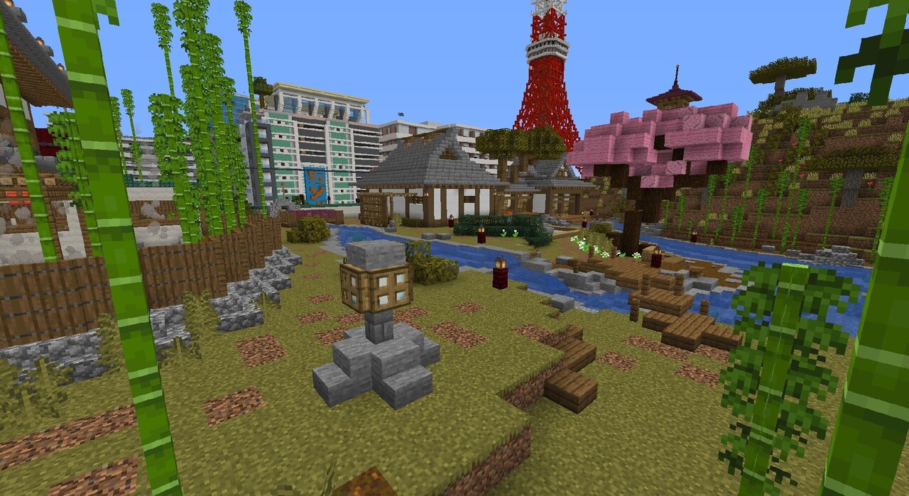 Tokyo Inspired City 1 Minecraft Map