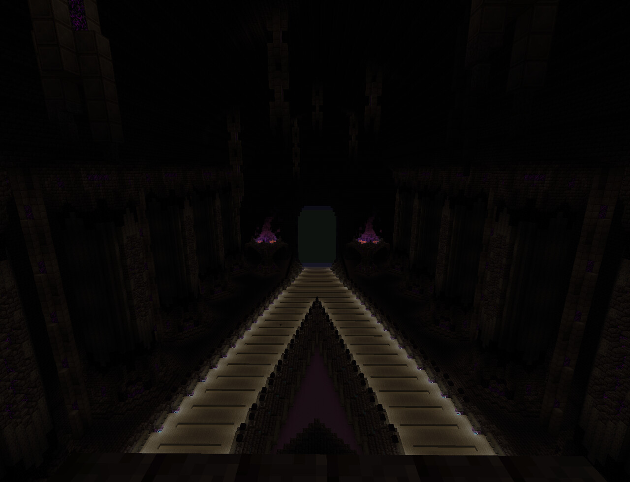 Dark Throne Room Minecraft Map