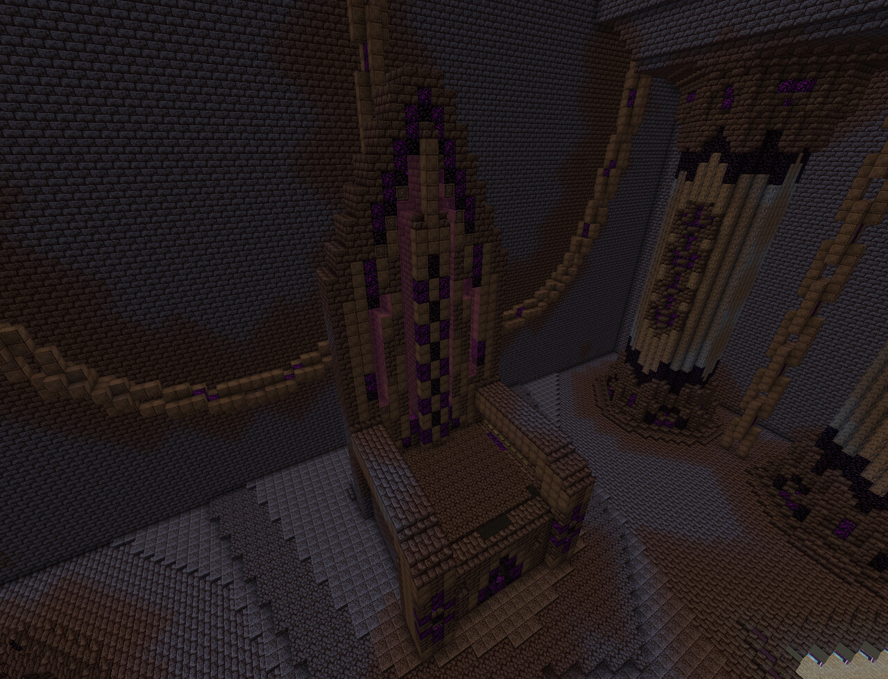 Dark Throne Room Minecraft Map