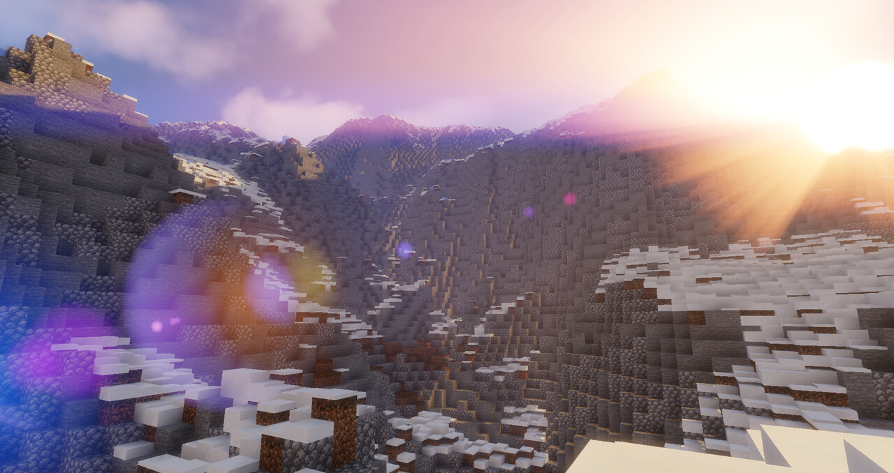 Island on the Arctic Minecraft Map