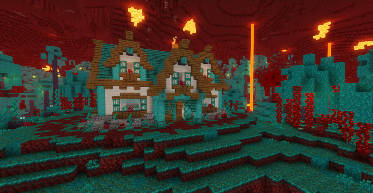 Nether House Minecraft Map