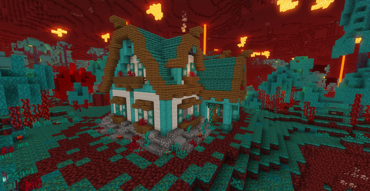 Nether House Minecraft Map