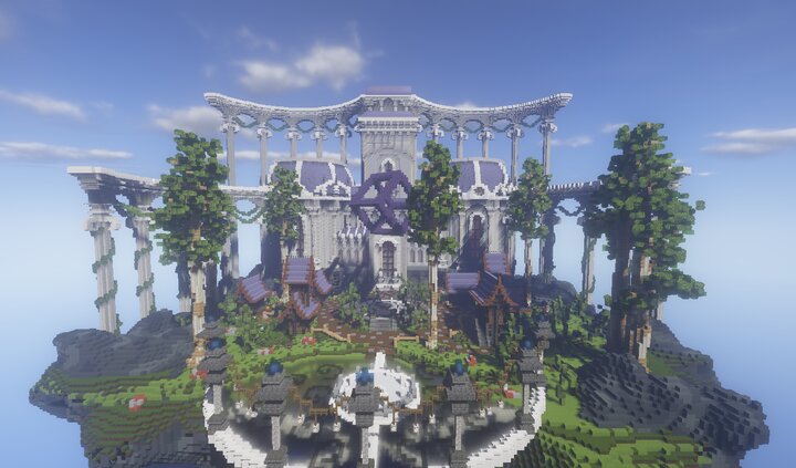 Zenith Floating Island Spawn Minecraft Map
