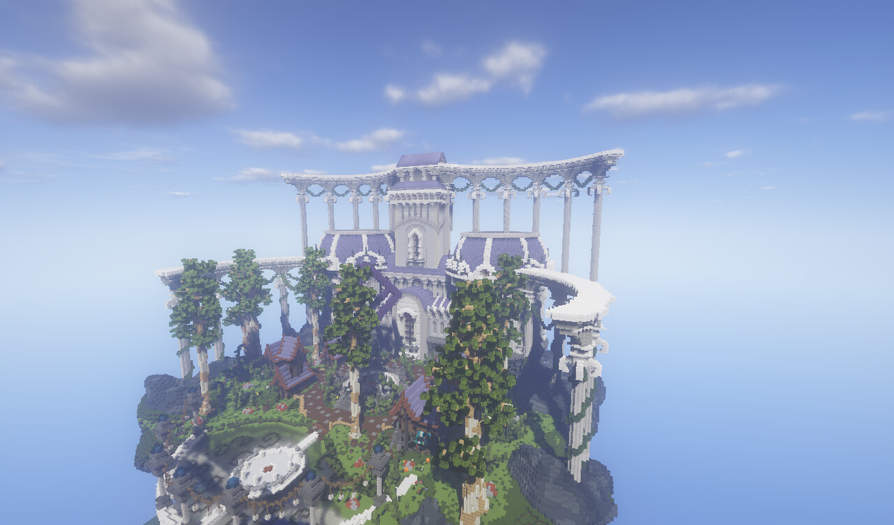 Zenith Floating Island Spawn Minecraft Map