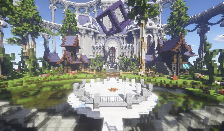 Zenith Floating Island Spawn Minecraft Map