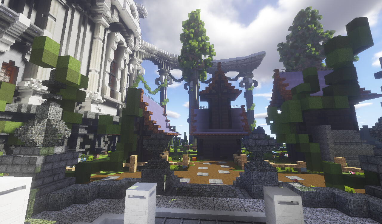 Zenith Floating Island Spawn Minecraft Map