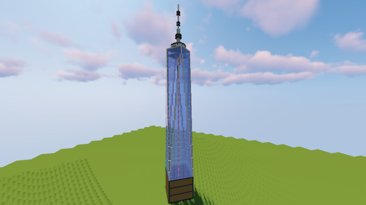 Seven Real-life skyscrapers (7 different saves) Minecraft Map