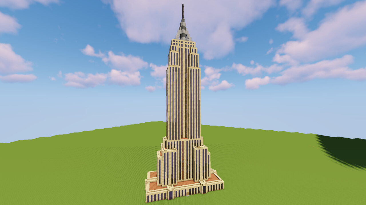 Seven Real-life skyscrapers (7 different saves) Minecraft Map