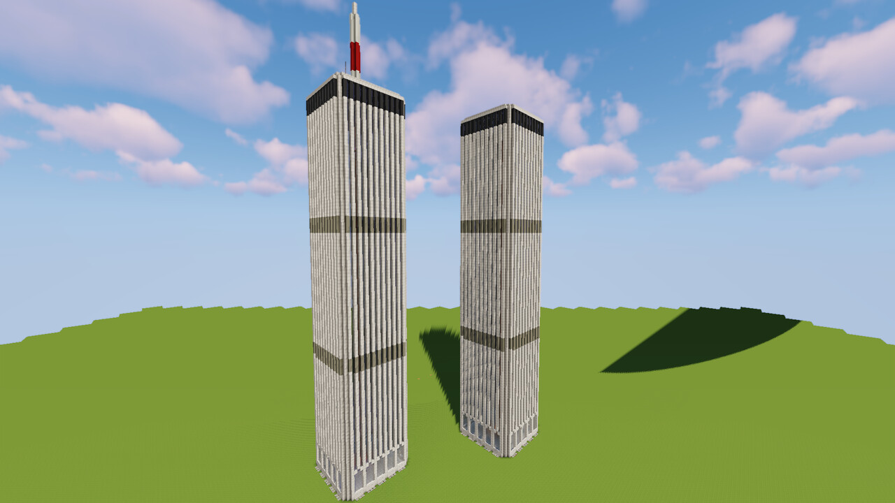 Seven Real-life skyscrapers (7 different saves) Minecraft Map