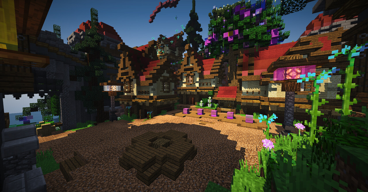 Lobby Pack 4x Lobby (Seasons: Spring, Summer, Autumn, Christmas) [VIEW ONLY] Minecraft Map