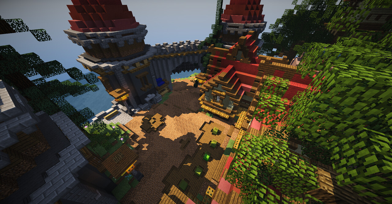 Lobby Pack 4x Lobby (Seasons: Spring, Summer, Autumn, Christmas) [VIEW ONLY] Minecraft Map