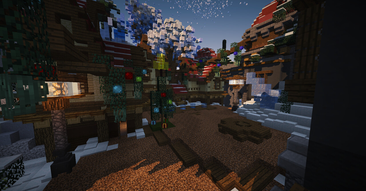 Lobby Pack 4x Lobby (Seasons: Spring, Summer, Autumn, Christmas) [VIEW ONLY] Minecraft Map