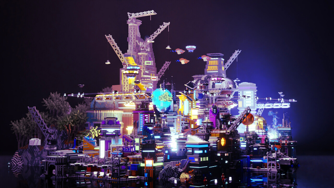 Hive City Minecraft Map