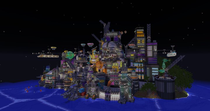 Hive City Minecraft Map