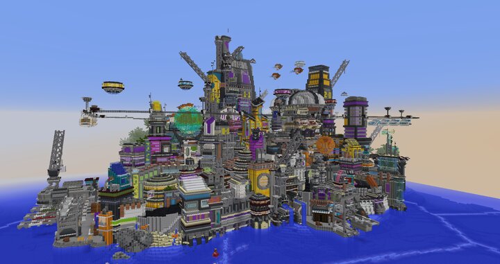 Hive City Minecraft Map