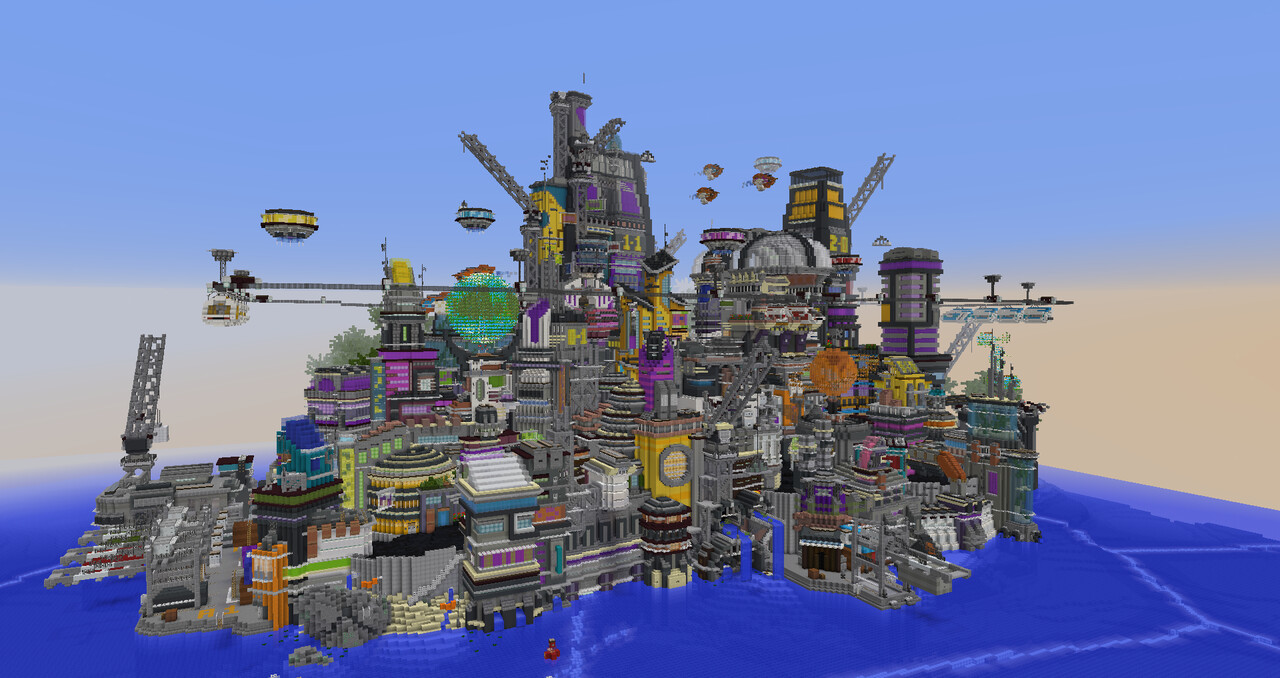 Hive City Minecraft Map