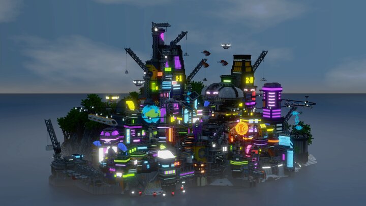 Hive City Minecraft Map