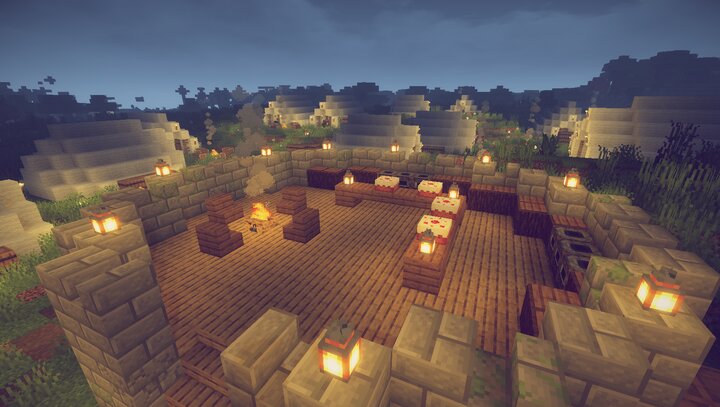 Campsites Minecraft Map