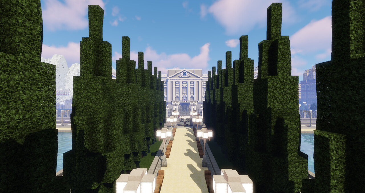 Imperial Palace (adaptation of Buckingham Palace) Minecraft Map