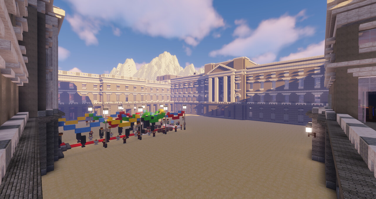 Imperial Palace (adaptation of Buckingham Palace) Minecraft Map