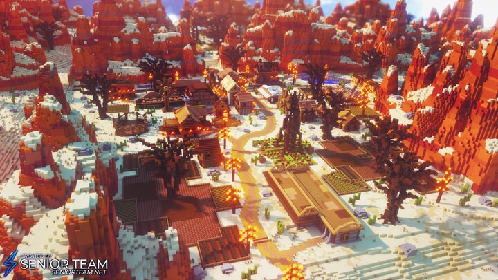 Wild West Spawn Minecraft Map