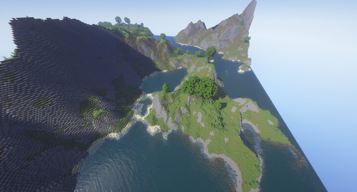 Silonian Coastline Minecraft Map