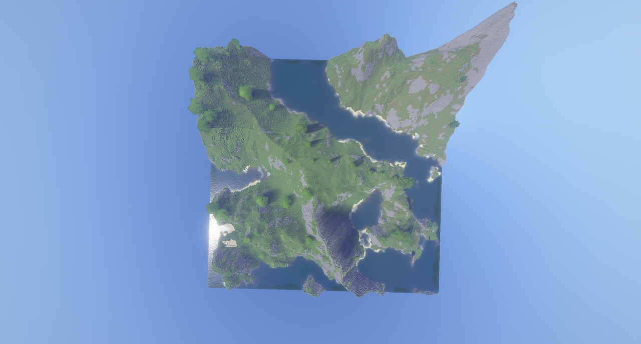 Silonian Coastline Minecraft Map