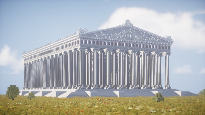 Greek Temple V2 ¡massive Structure Minecraft Map