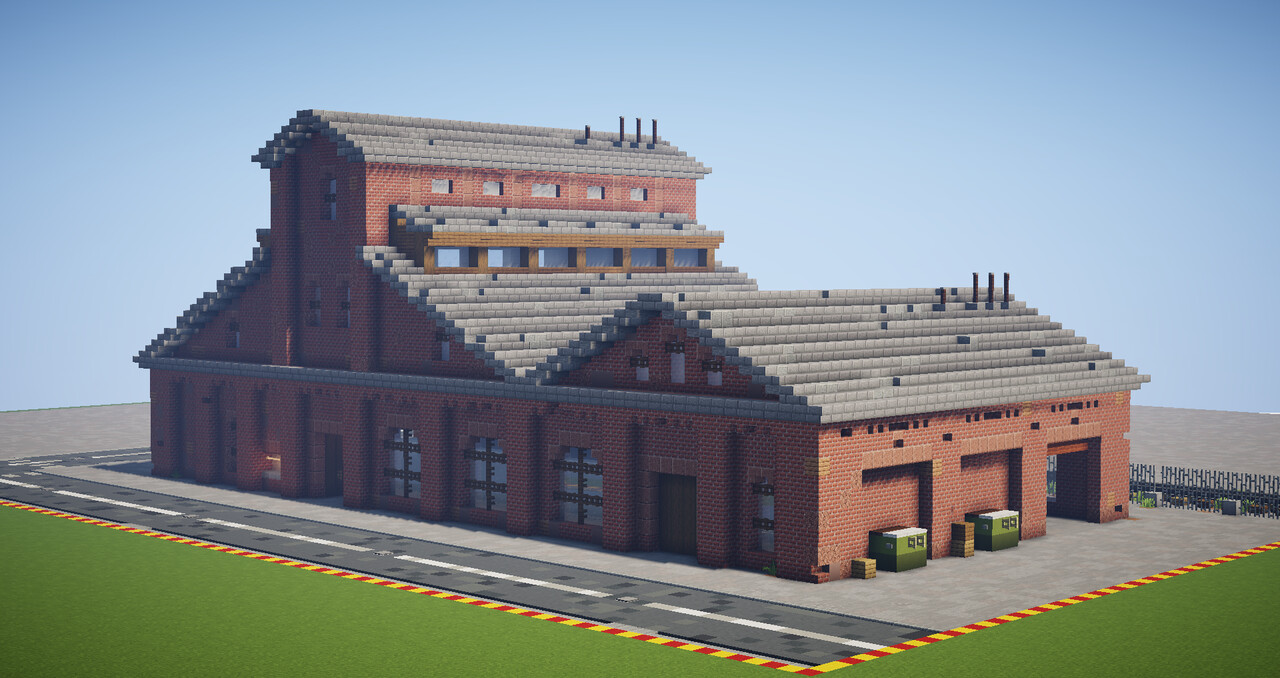 Industrial Storage Unit Minecraft Map